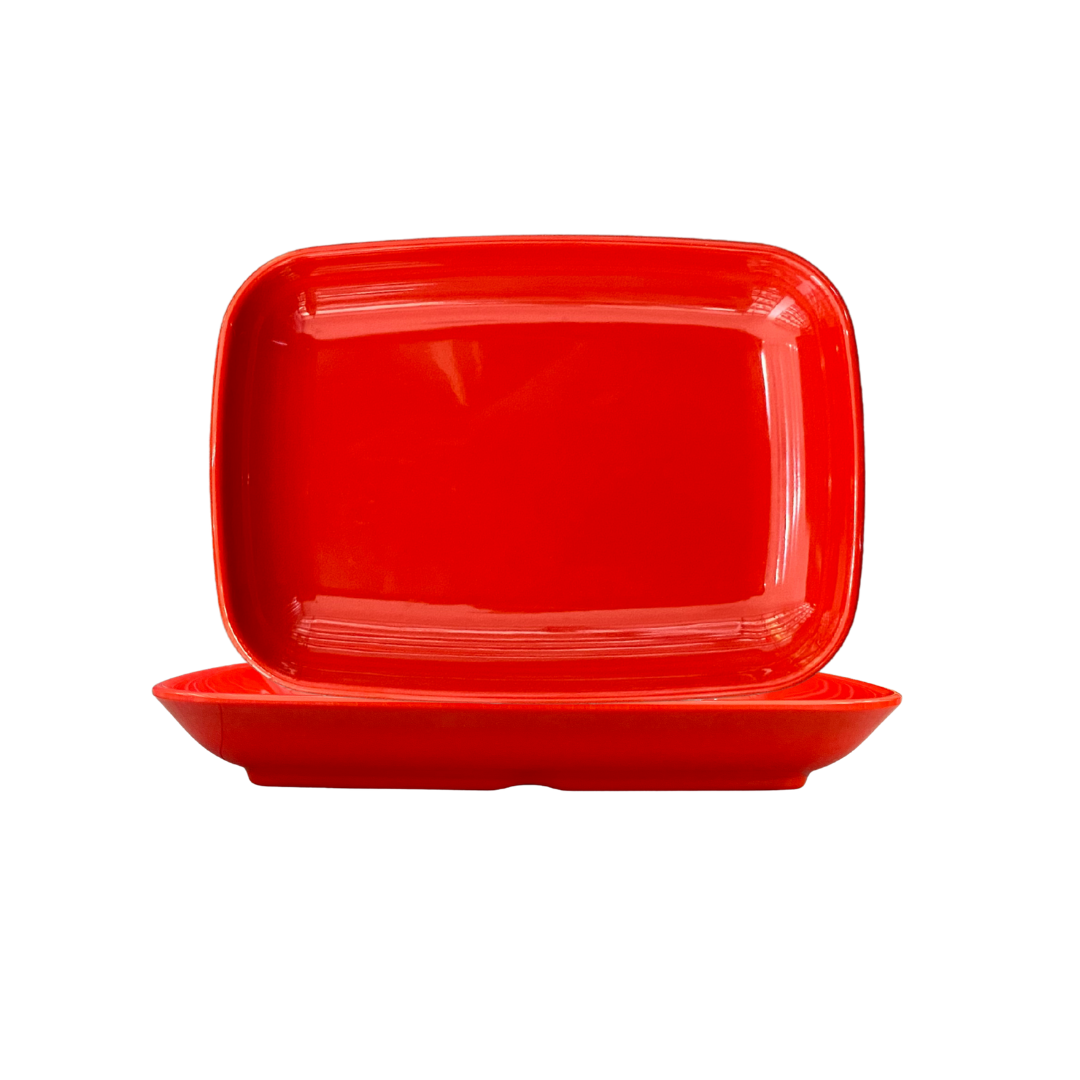 Piring Persegi Panjang - Melamin Risshin | PT Sukses Mitra Indo